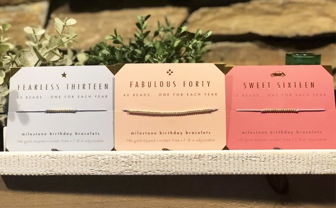 Milestone Bracelets $12 Shipped | Free Stuff Finder