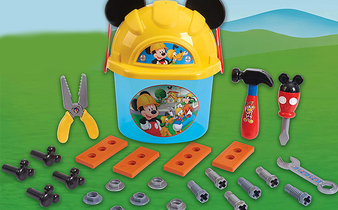 Disney Mickey Mouse Bucket 25-Piece Set $8 | Free Stuff Finder