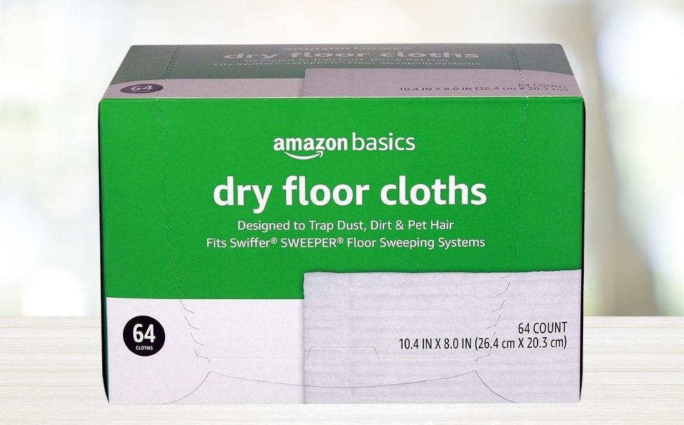Basics 64-Count Dry Floor Cloths $5 Shipped | Free Stuff Finder