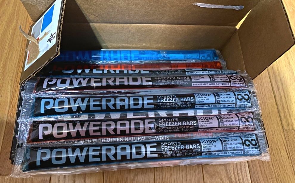 Powerade Freezer Bars 70-Pack $7 | Free Stuff Finder