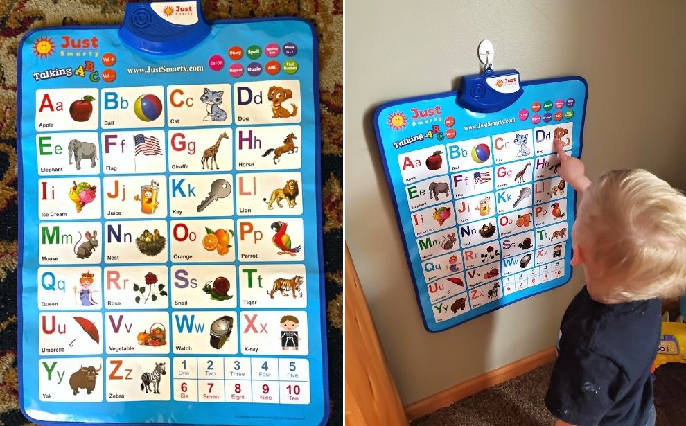 Interactive Alphabet Wall Chart $17 | Free Stuff Finder