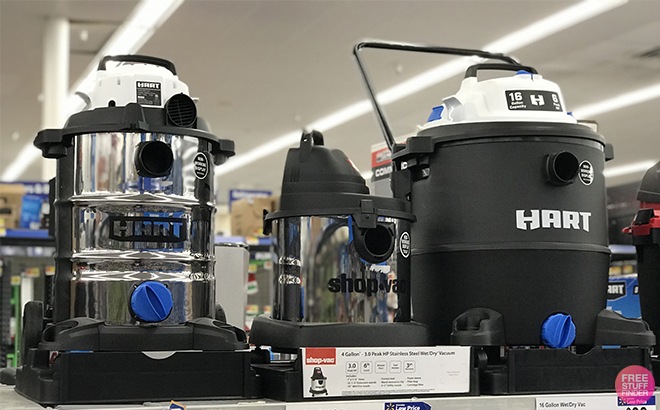 Hart 8-Gallon Wet & Dry Vacuum $29 | Free Stuff Finder