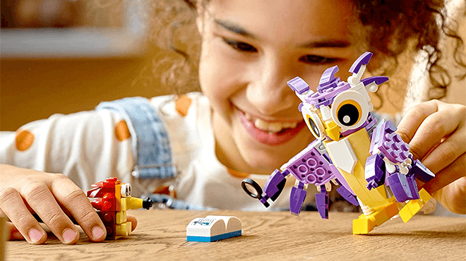 LEGO Creator 3-in-1 Fantasy Forest Creatures Set $7 at Amazon | Free ...