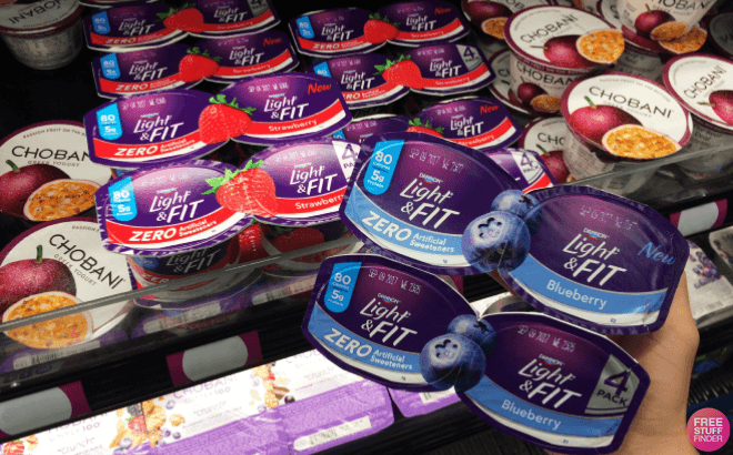25 Light + Fit Yogurts 23¢ Each at Walmart! | Free Stuff Finder