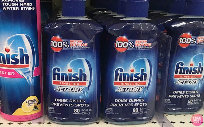Finish Dishwasher Rinse Aid $2 | Free Stuff Finder