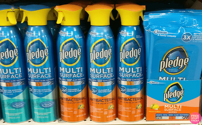 Pledge Multisurface Cleaner Spray $3 | Free Stuff Finder