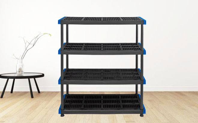 Hart 4-Tier Shelving Unit $69 Shipped | Free Stuff Finder