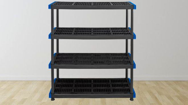 Hart 4-Tier Shelving Unit $69 Shipped | Free Stuff Finder
