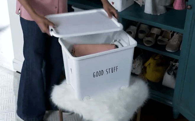 3 Storage Bins with Lids & Wheels $20 | Free Stuff Finder