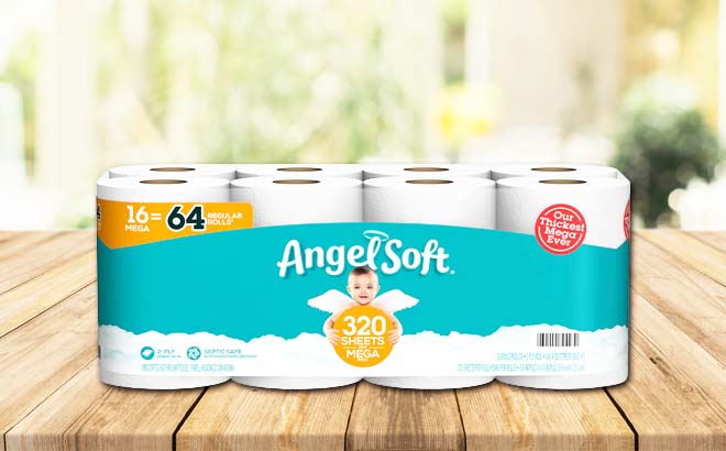 Angel Soft Toilet Paper 16-Count $8.99 | Free Stuff Finder