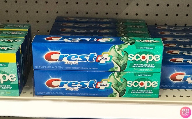 3 Crest Toothpaste 16¢ Each at CVS | Free Stuff Finder