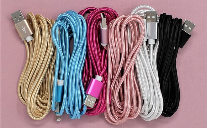 10-Foot Charging Cable $2.99 | Free Stuff Finder