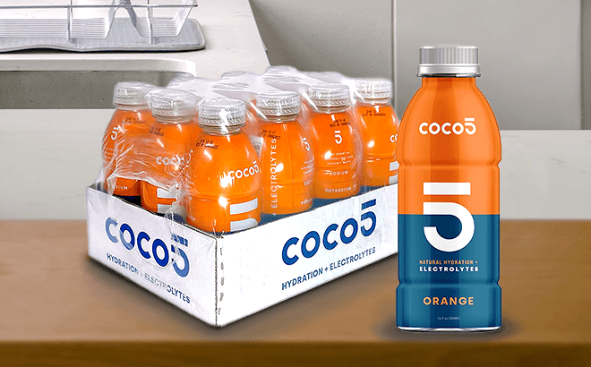 Coco5 12-Pack Clean Sports Drink $8.67 | Free Stuff Finder