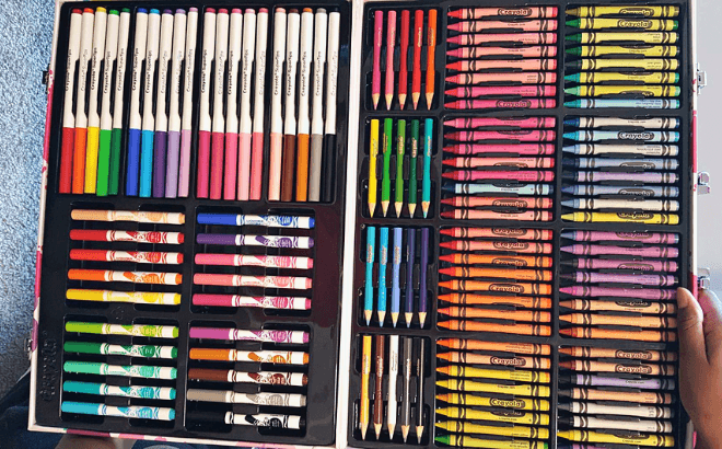 Crayola 140-Piece Art Case $12 | Free Stuff Finder
