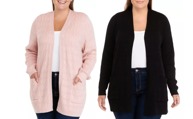 Kim Rogers Plus Size Cardigan $23 Shipped | Free Stuff Finder