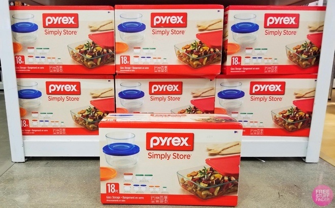 Pyrex 18-Piece Food Storage Set $36 Shipped | Free Stuff Finder