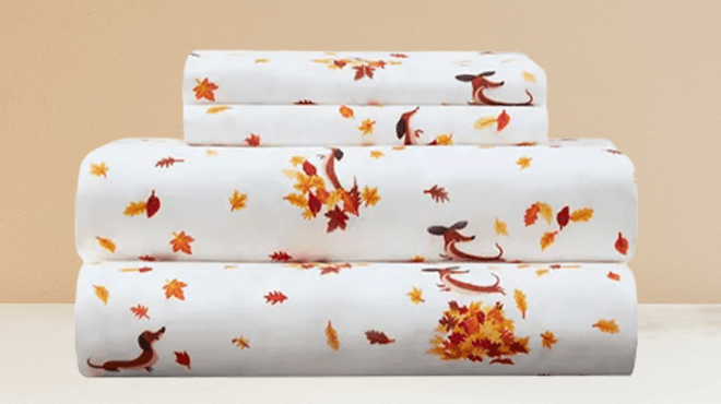 Fall Sheet Sets $19.99 Shipped | Free Stuff Finder