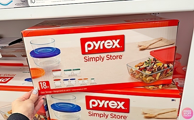 Pyrex 18-Piece Food Storage Set $36 Shipped | Free Stuff Finder