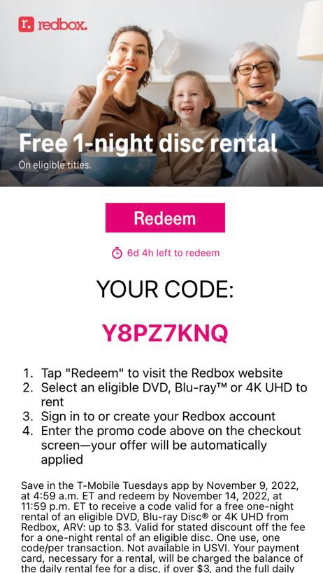 2 Free Redbox Codes 🎥🍿 | Free Stuff Finder