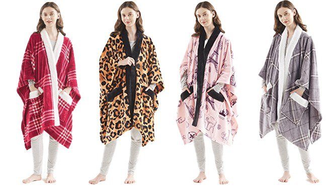 Plush Wrap Robes $14.99 Each Shipped | Free Stuff Finder