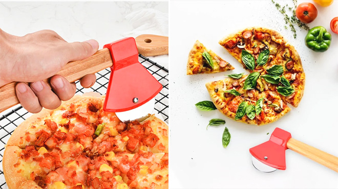 Axe Pizza Cutter $11.99 Shipped | Free Stuff Finder