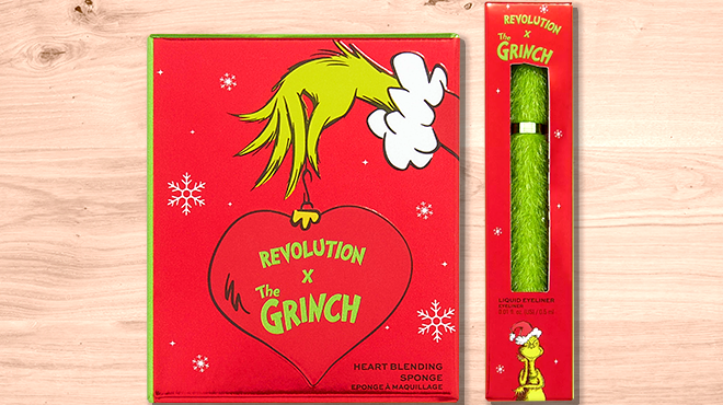 Makeup Revolution x Grinch Collection Now Available at Target! | Free ...