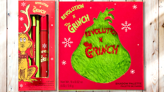 Makeup Revolution x Grinch Collection Now Available at Target! | Free ...