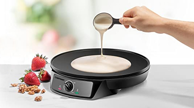 Chefman Electric Crepe Maker & Griddle $23 | Free Stuff Finder
