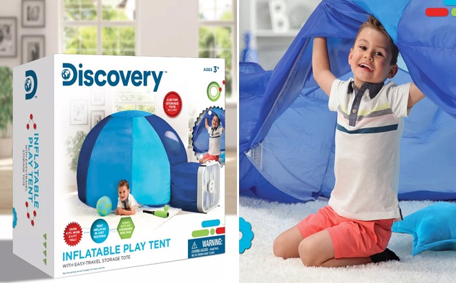 Discovery Kids Inflatable Toy Tent $17.99 | Free Stuff Finder