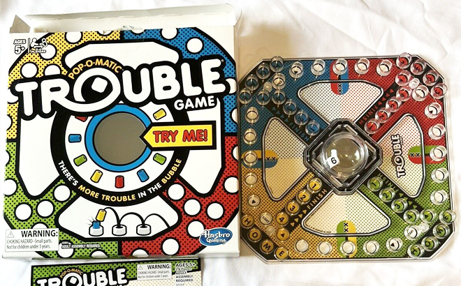 Hasbro Gaming Trouble Board Game $6 | Free Stuff Finder