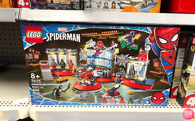 LEGO Marvel Spider-Man Lair Set $40 Shipped | Free Stuff Finder