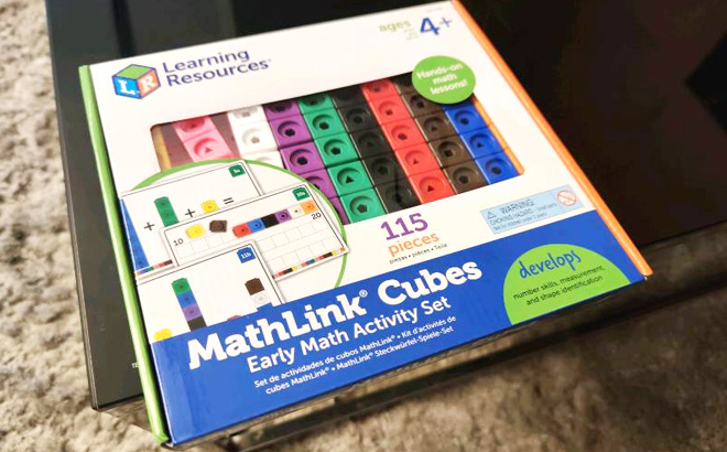 Learning Resources MathLink Cubes $7 | Free Stuff Finder