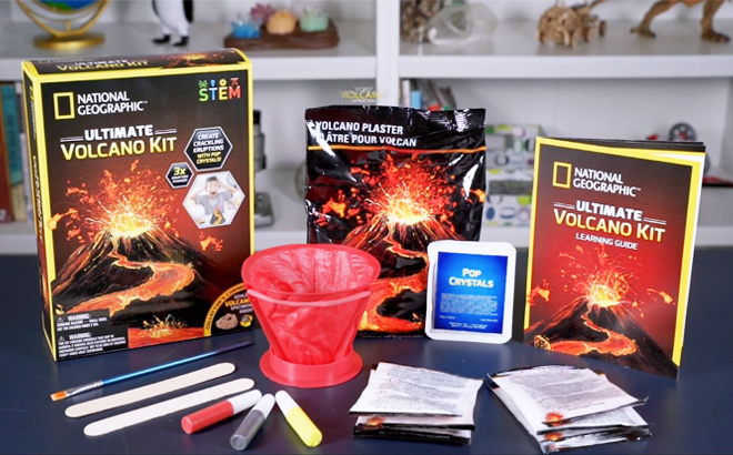 National Geographic Volcano Kit $12.79 | Free Stuff Finder
