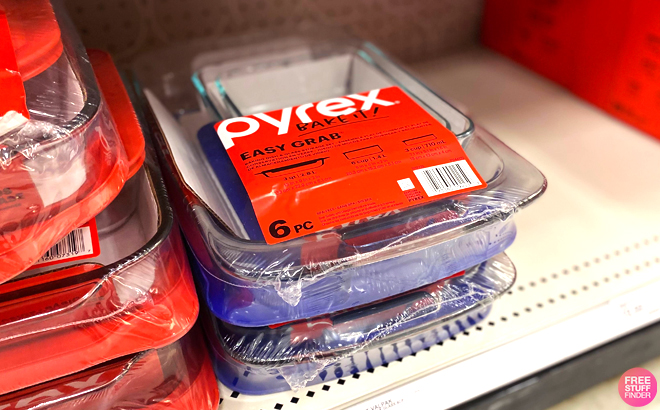 Pyrex 6-Piece Bake and Store Set $19 | Free Stuff Finder