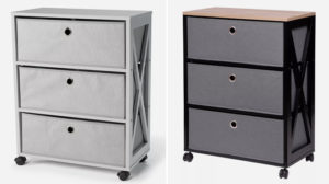 3-Drawer Storage Tower $28 Shipped | Free Stuff Finder