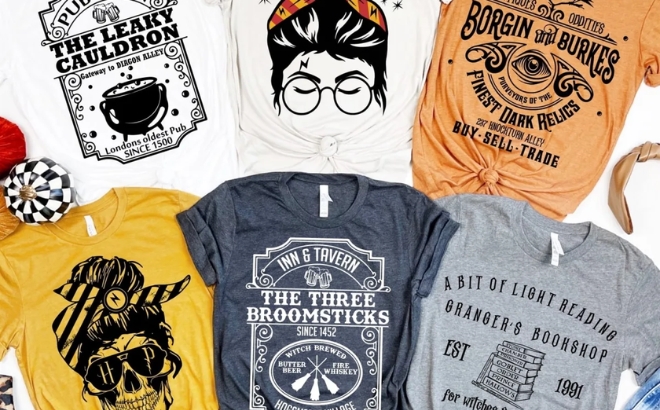 Harry Potter Graphic Tees $18.99 Shipped | Free Stuff Finder