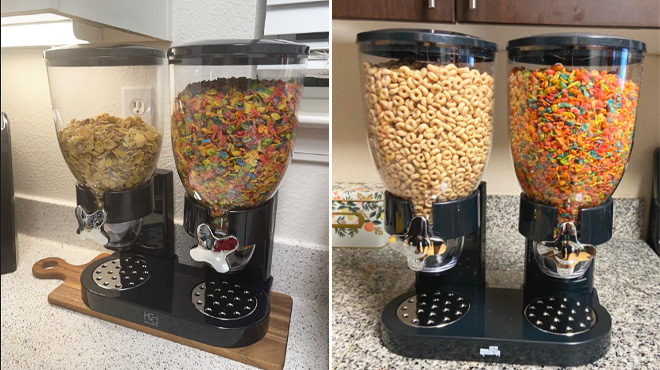 Dual Dry Food Dispenser $22 | Free Stuff Finder