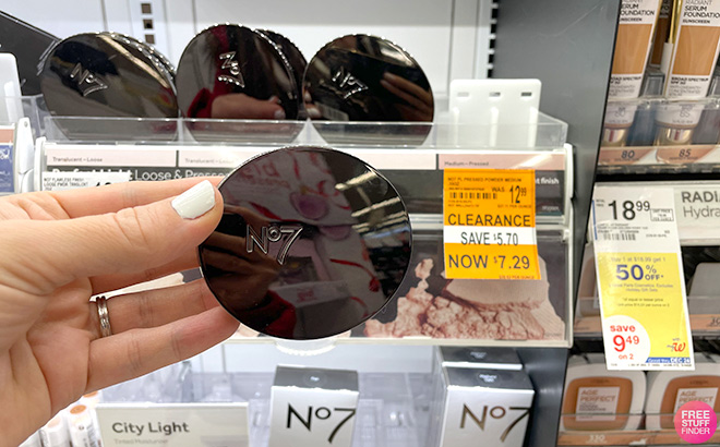 Walgreens Clearance: No7 Pressed Powder Medium $7 | Free Stuff Finder