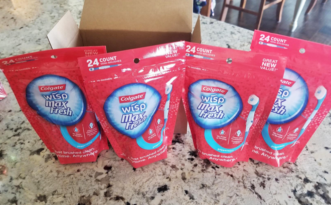 Colgate Mini Toothbrushes 96-Count Just $10 | Free Stuff Finder