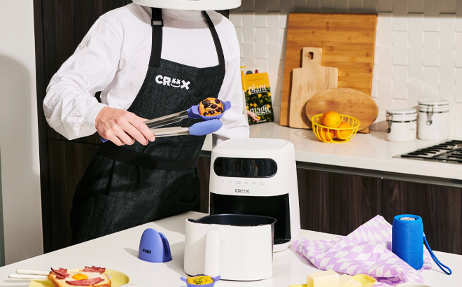 Crux 3-Quart Air Fryer $34 | Free Stuff Finder