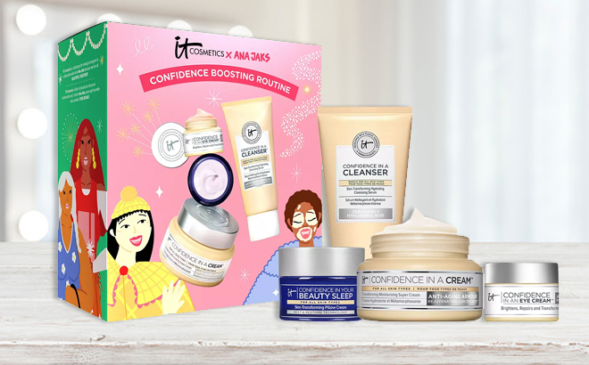 IT Cosmetics 4-Piece Skincare Set $35 Shipped | Free Stuff Finder