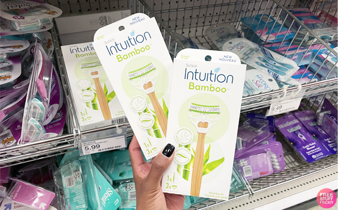 4 Schick Bamboo Razors $1.96 Each | Free Stuff Finder