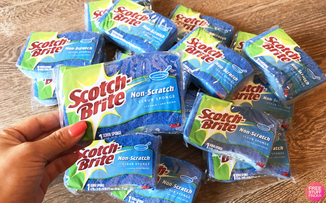 Scotch-Brite Sponges 6-Pack for $3 | Free Stuff Finder