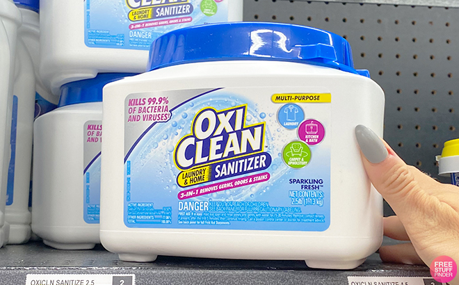 OxiClean Powder Sanitizer $2.70 Each | Free Stuff Finder