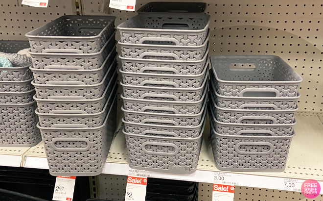 50% Off Room Essentials Storage Baskets | Free Stuff Finder