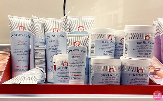 First Aid Beauty Moisturizer Set $32 | Free Stuff Finder