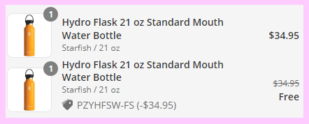 Hydro Flask 21-Ounce Bottle $17.47 Each Shipped | Free Stuff Finder