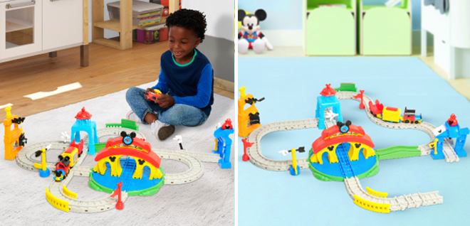 Disney Mickey Train Track Playset $23.59 | Free Stuff Finder