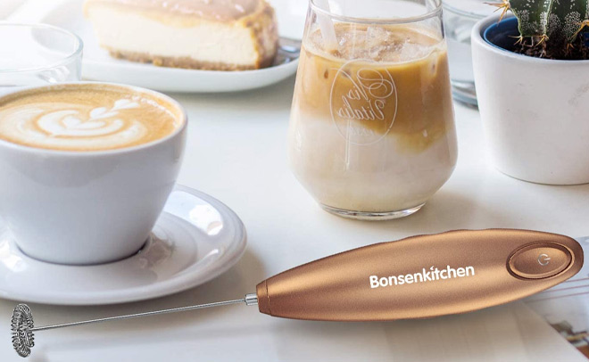 Handheld Milk Frother $7.63 | Free Stuff Finder