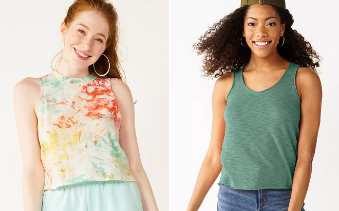 Kohls Tank Tops Juniors